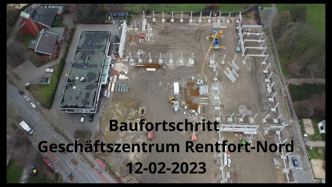 Neubau Geschäftszentrum Rentfort-Nord - YouTube