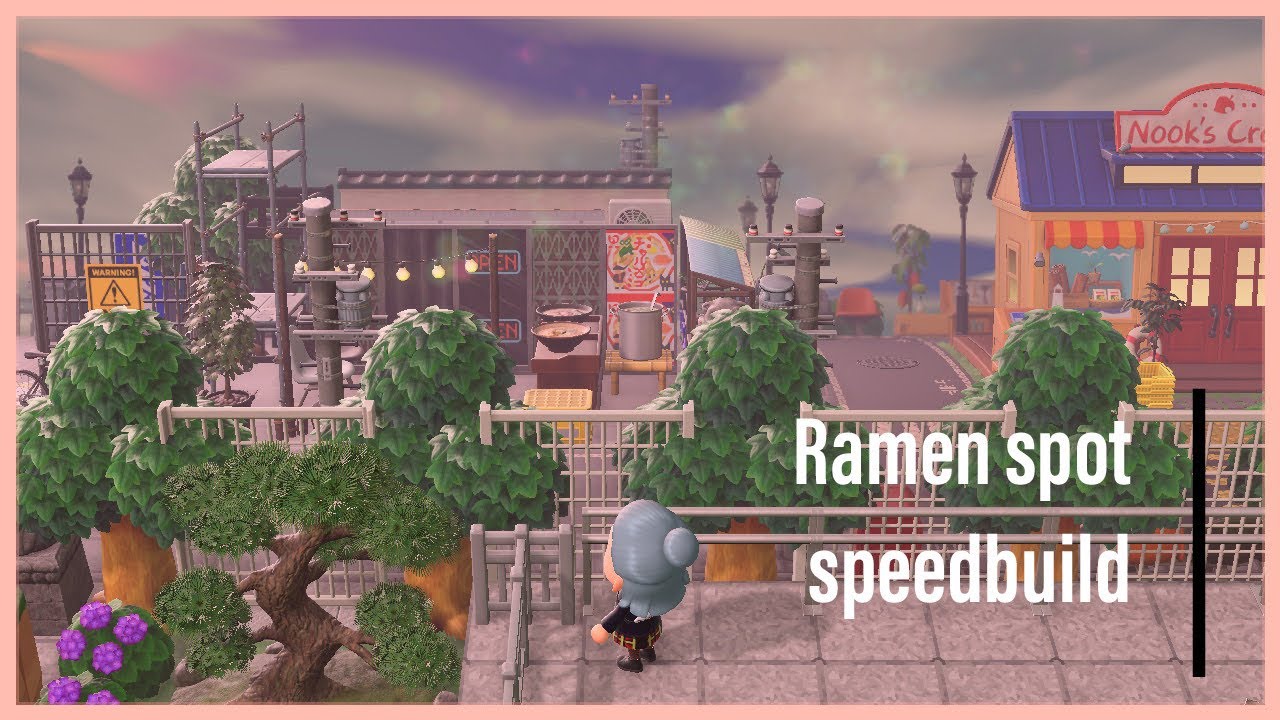 Ramen Spot Speedbuild - YouTube