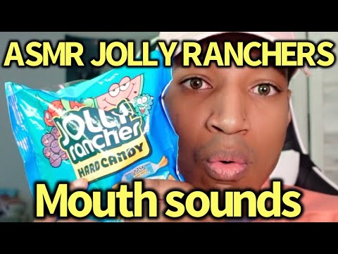 ASMR Jolly Ranchers sounds & Mouth Sounds - YouTube