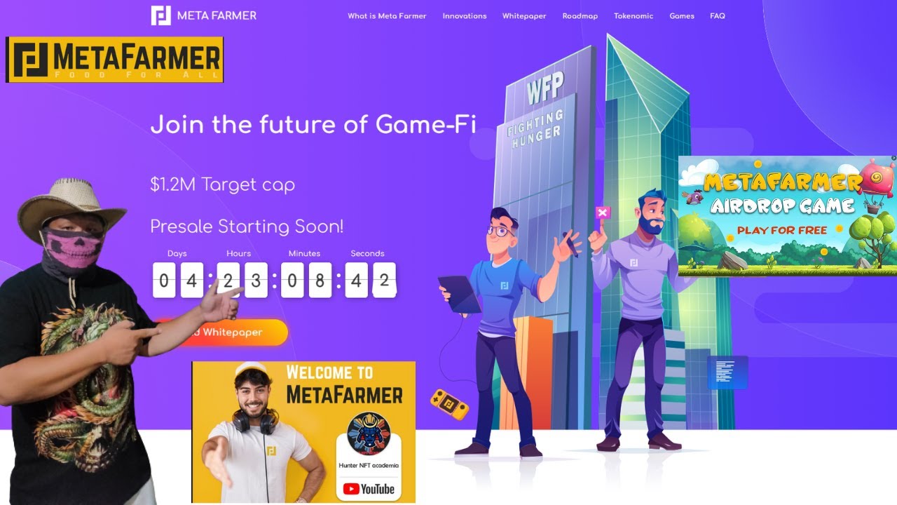 META FARMER NEW NFT GAME 2023 I PLAY AIRDROP GAME AND GET FREE $FOOD ...