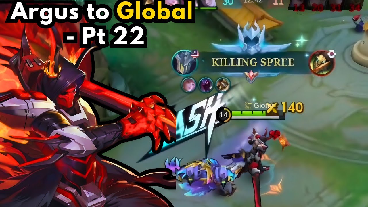 MLBB Argus Rank Push Ep 22 | Road to Top Global Starts Now - YouTube