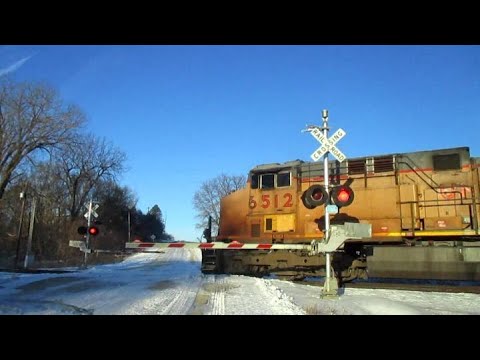 UP 6512 South MITPS Filmed At North Kasper Siding (2-16-2024) - YouTube