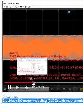 Brushless DC motor modeling BLDC with mathematical equation using Field ...