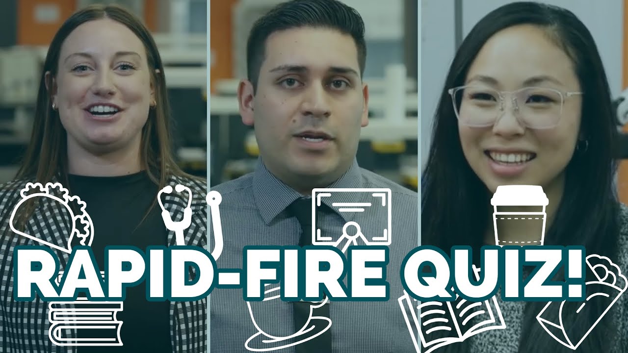 WCU-Center for Graduate Studies: Rapid Fire Questions - YouTube