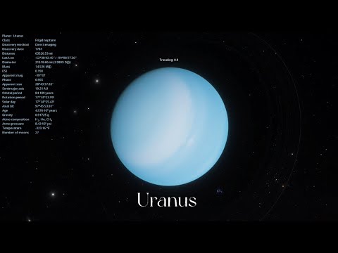 Uranus Micro Doc - Space Engine - YouTube