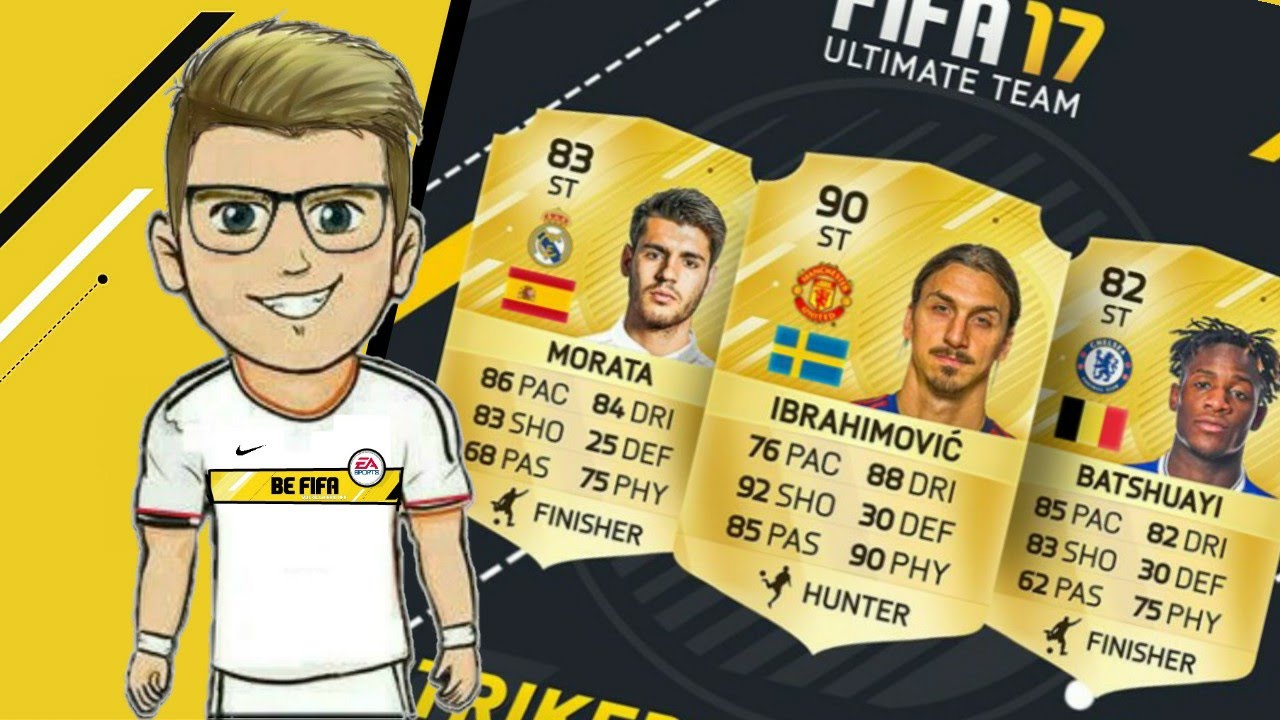 FIFA 17 card design - YouTube