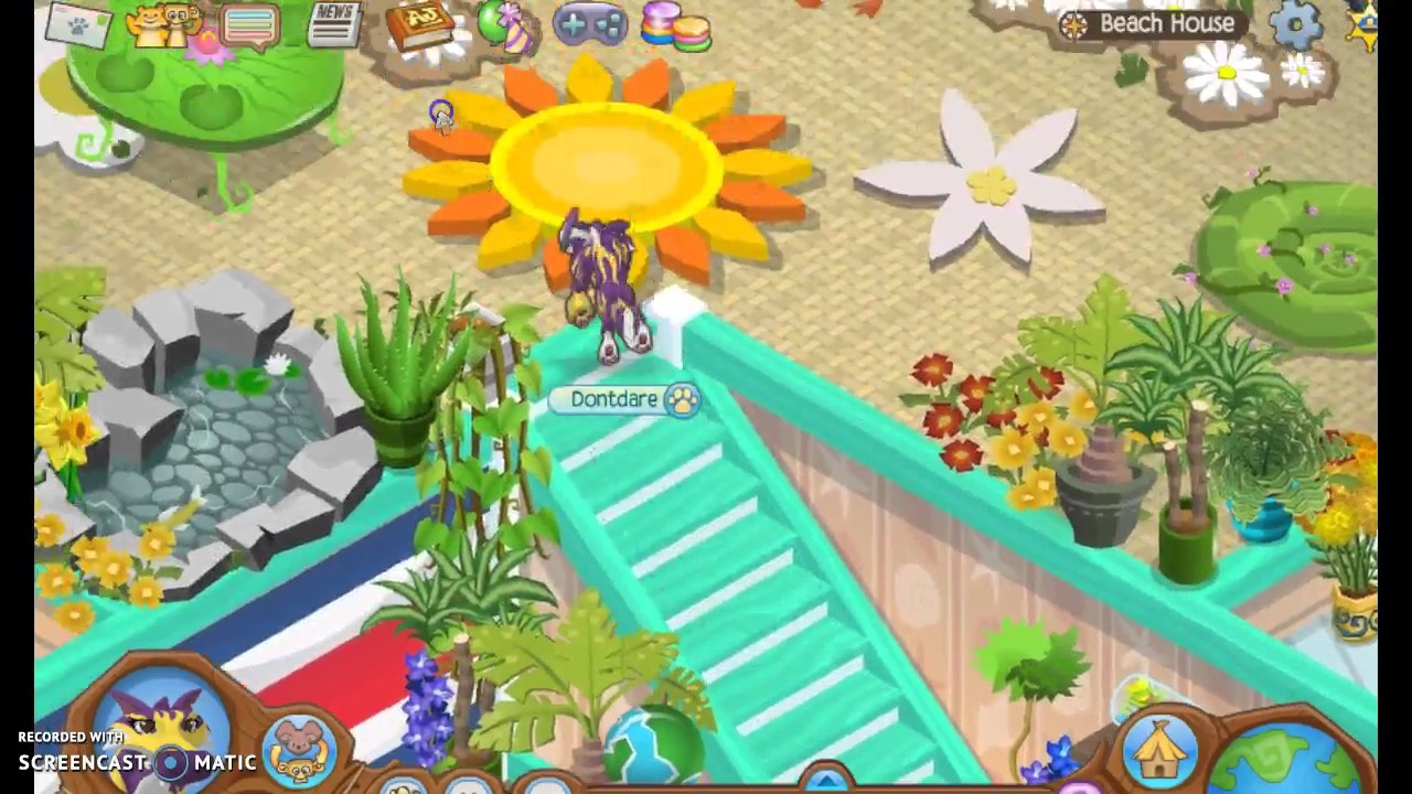 Animal Jam: Secret Shop in Beach House - YouTube