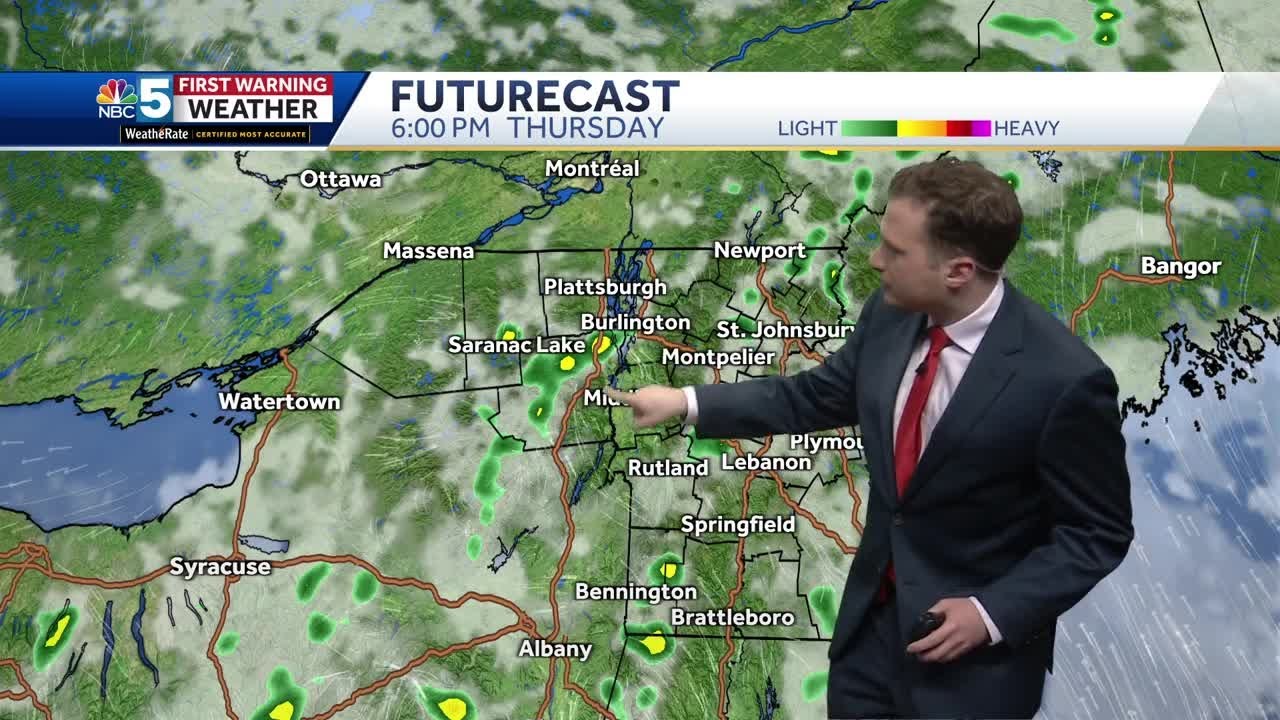 Rain and storm chances over the next few days in Vermont, New York (05 ...