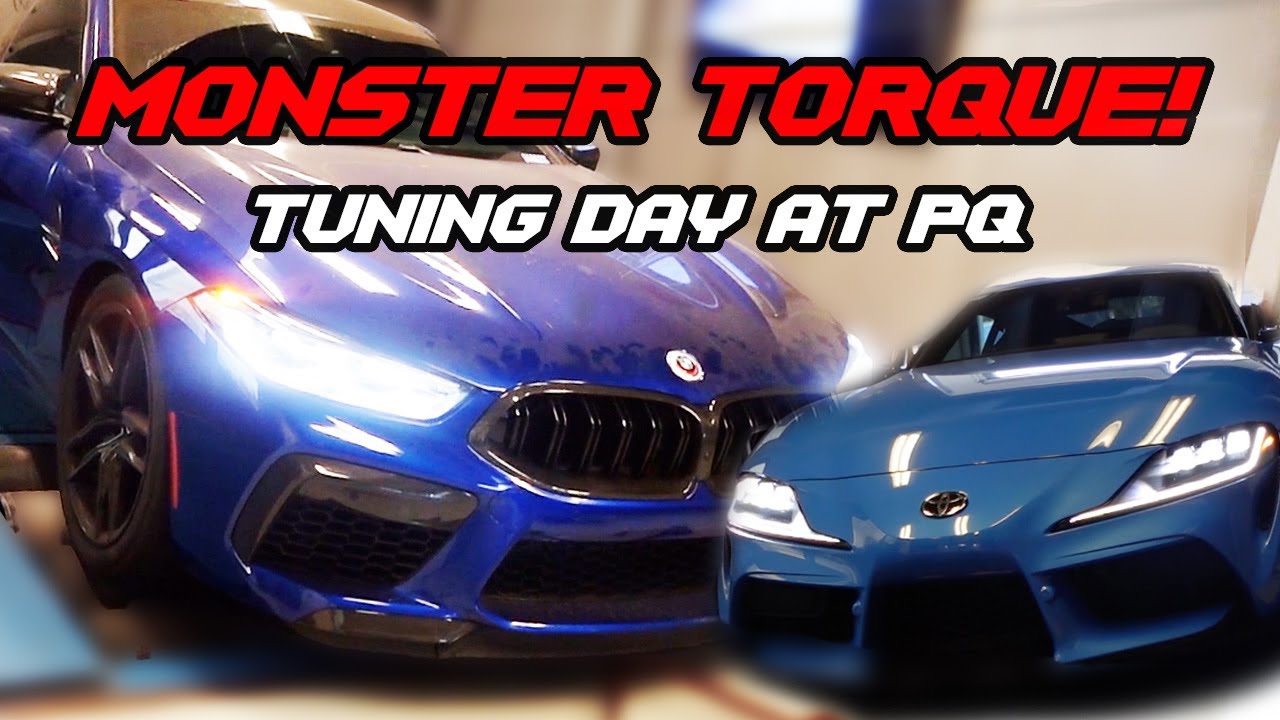 M8 MAKES MONSTER TORQUE + TUNING DAY AT PQ - YouTube