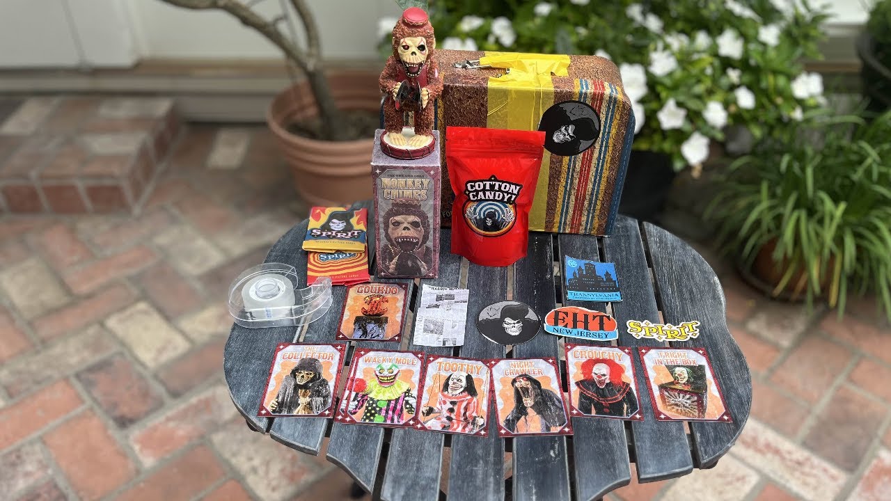 SPIRIT HALLOWEEN 2024 MYSTERY BOX - YouTube