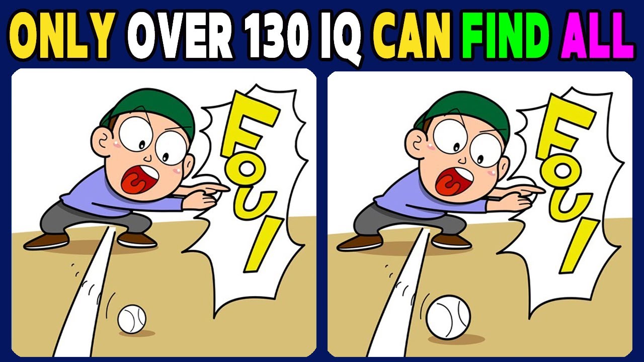 Find the Difference: Difficult Challenge For People With High IQ【Spot the Difference】 - YouTube