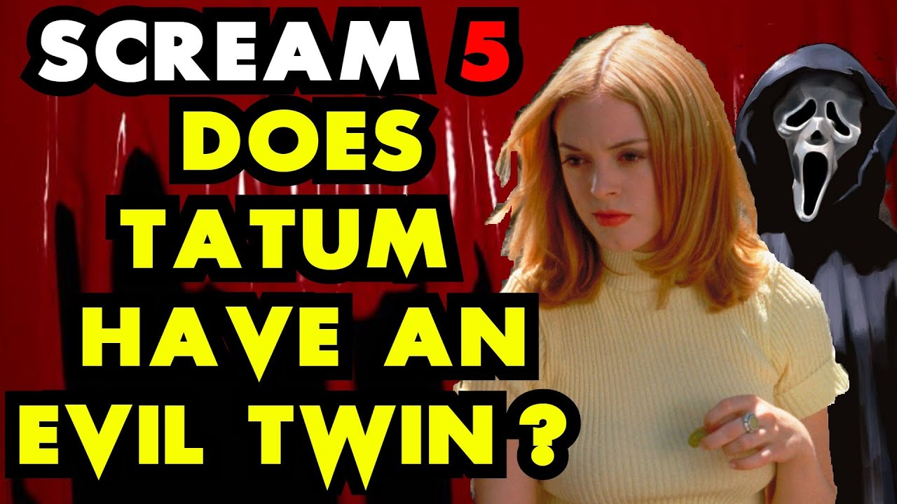Scream 5 | Rose McGowan's Twin Theory & Original Ghostface Voice ...
