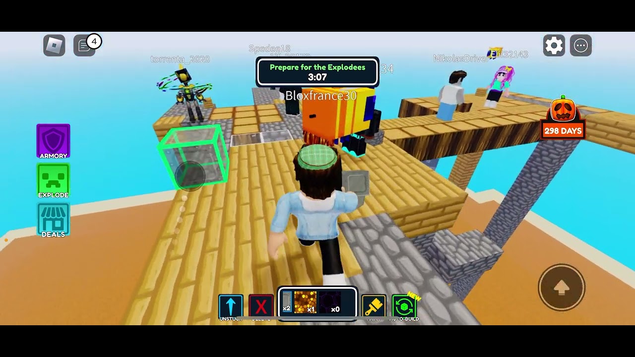 Roblox (30) exploding mayhem - YouTube