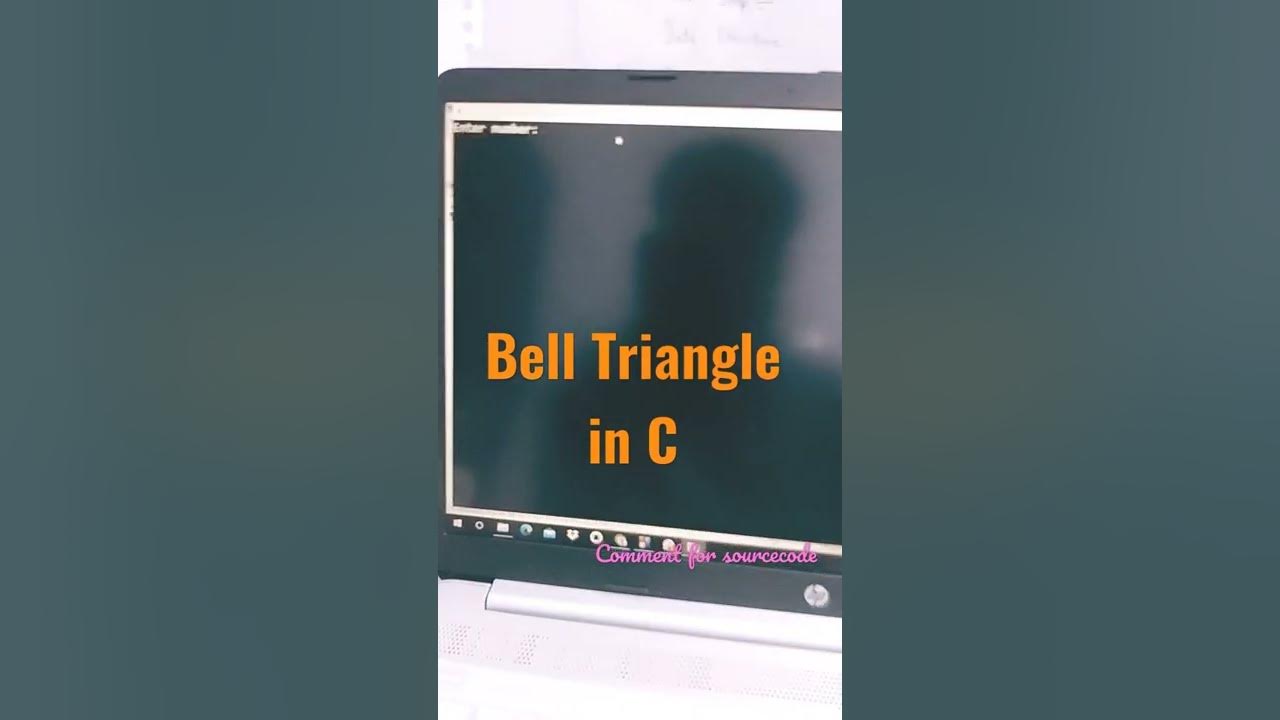 How to print Bell triangle in C language. - YouTube