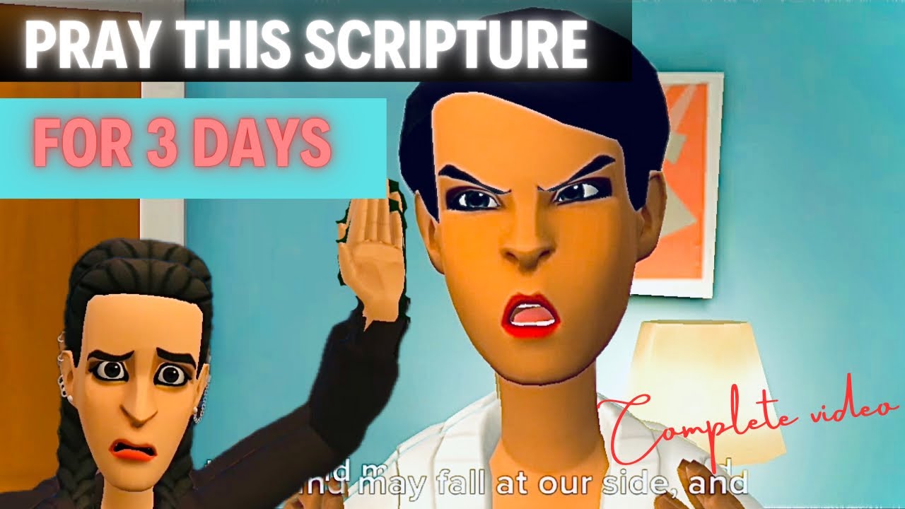 Pray At 12 Am Using This Scripture For 3 Days. Christian animation - YouTube