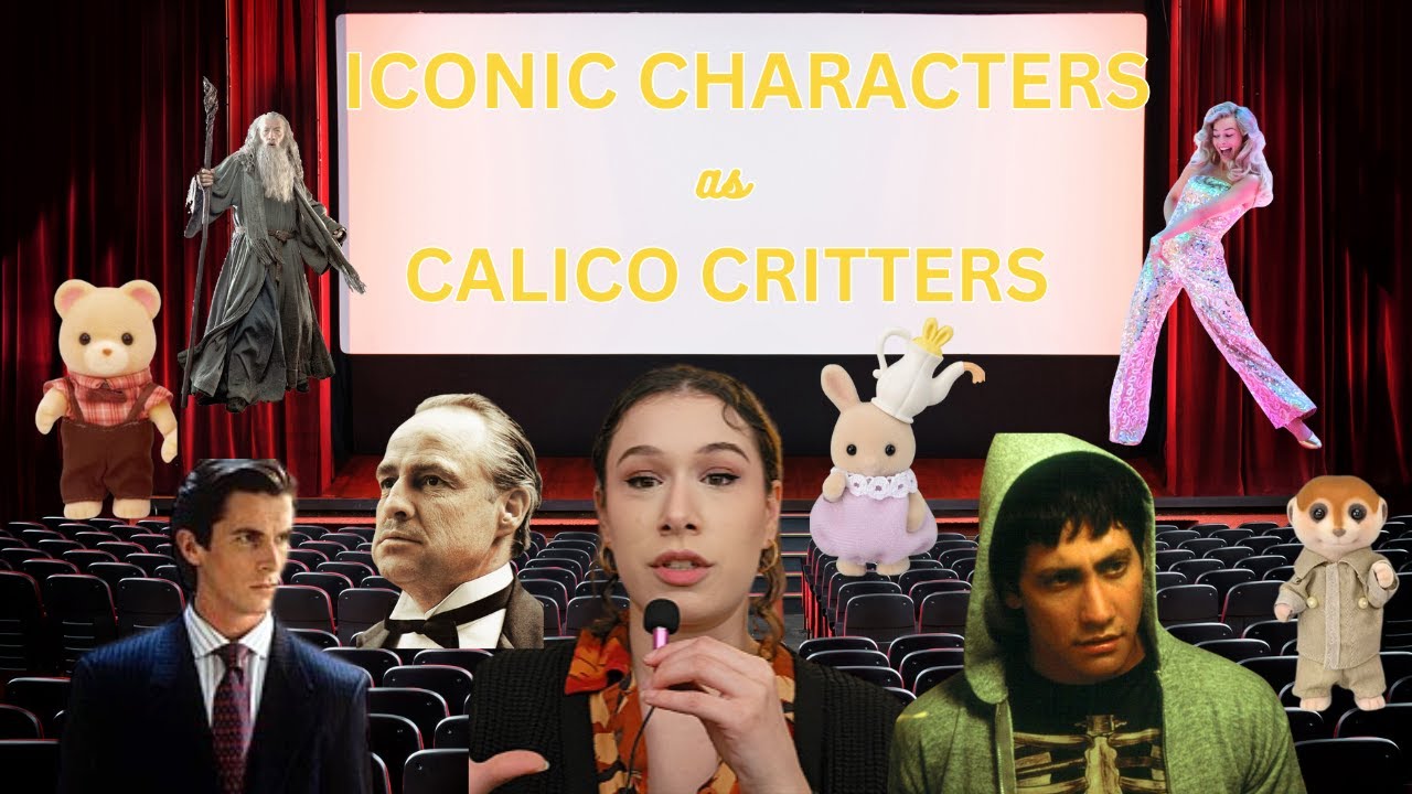 Iconic Movie Characters as Calico Critters - YouTube
