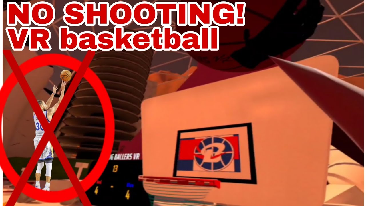 VR Basketball but I can't shoot... - YouTube