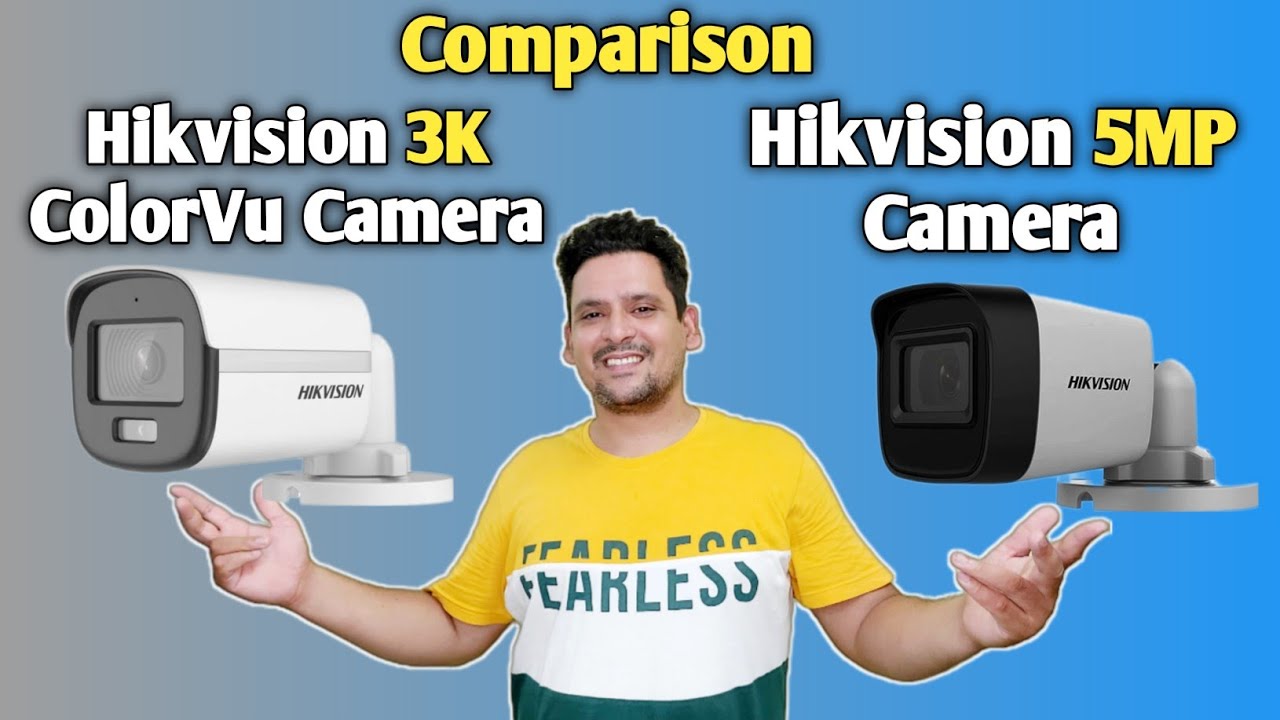 Comparison Between Hikvision Colorvu 3K Cctv Camera With Hikvision 5MP Comparison Between Hikvision Colorvu 3K Cctv Camera With Hikvision 5MP