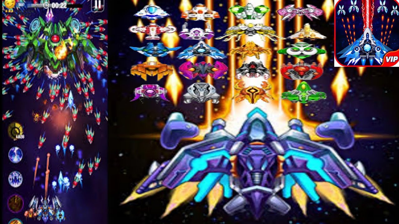 SPACE SHOOTER GAMEPLAY! | Non-Stop Action & Explosions #1 - YouTube