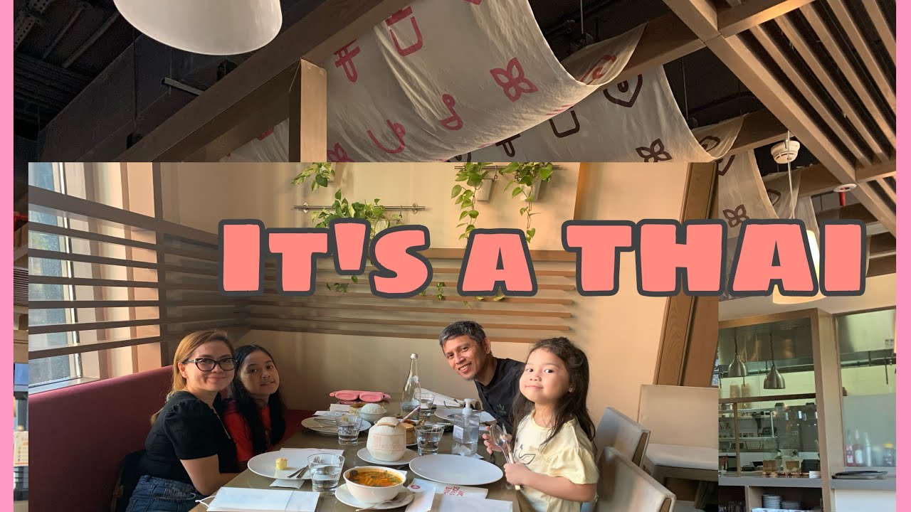 TRYING FUCHSIA URBAN THAI RESTAURANT |#SjVlogs - YouTube