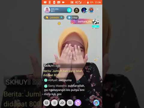 Si cantik maen Bigo live
