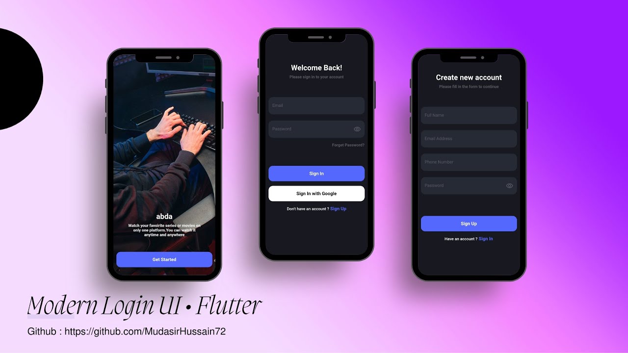 Flutter Login UI Design: From Beginner to Pro - YouTube