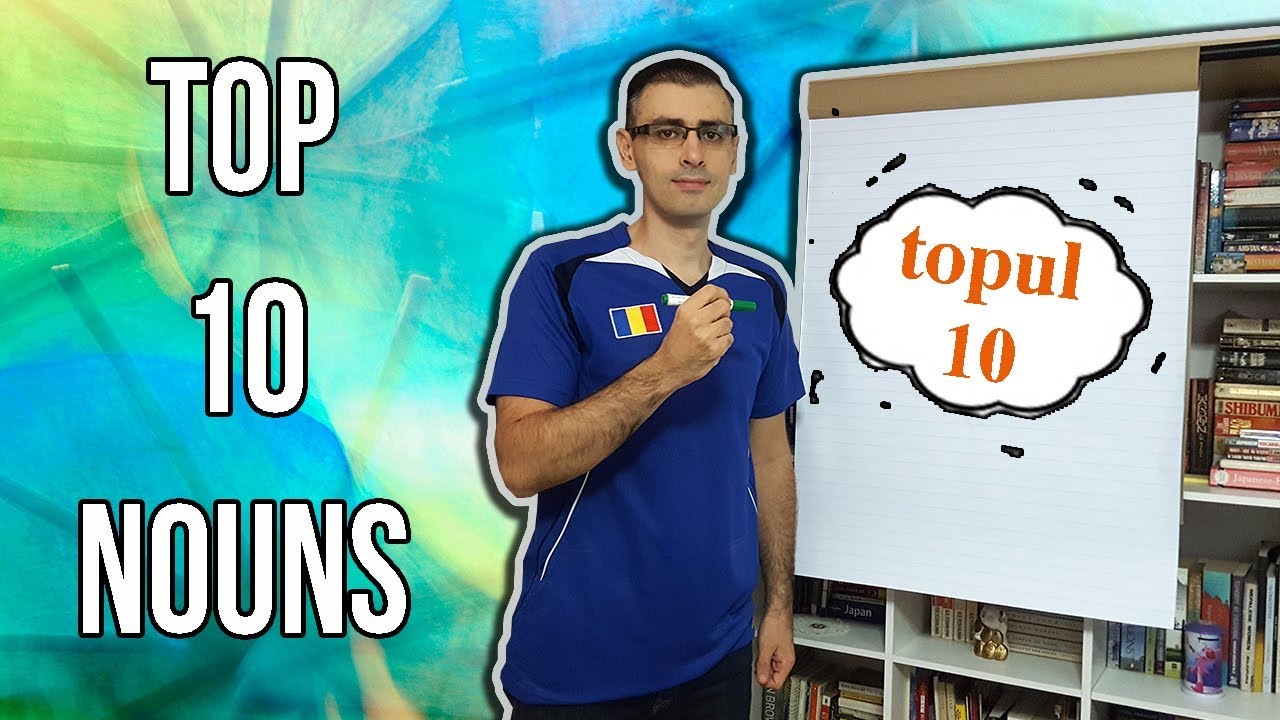 TOP 10 NOUNS | Romanian Flip Chart Lesson #11 - YouTube