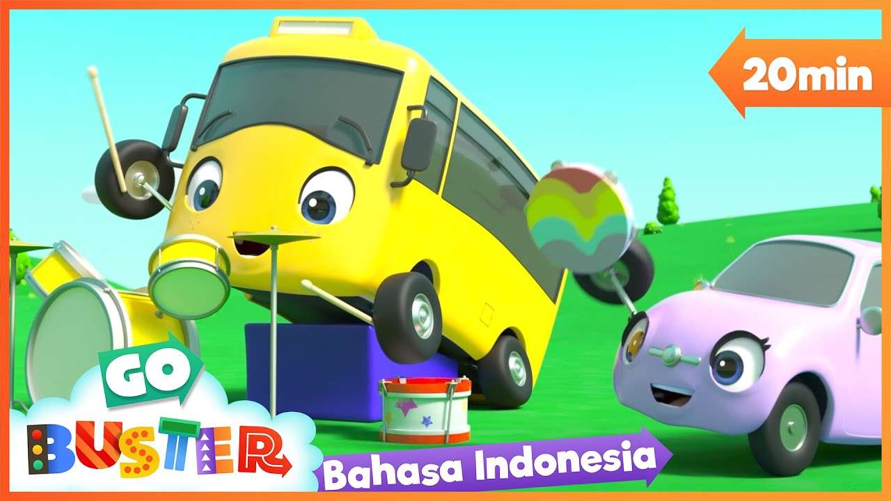 Ayo Berbagi Bersama Teman | Go Buster Indonesia | Kartun Populer Anak ...