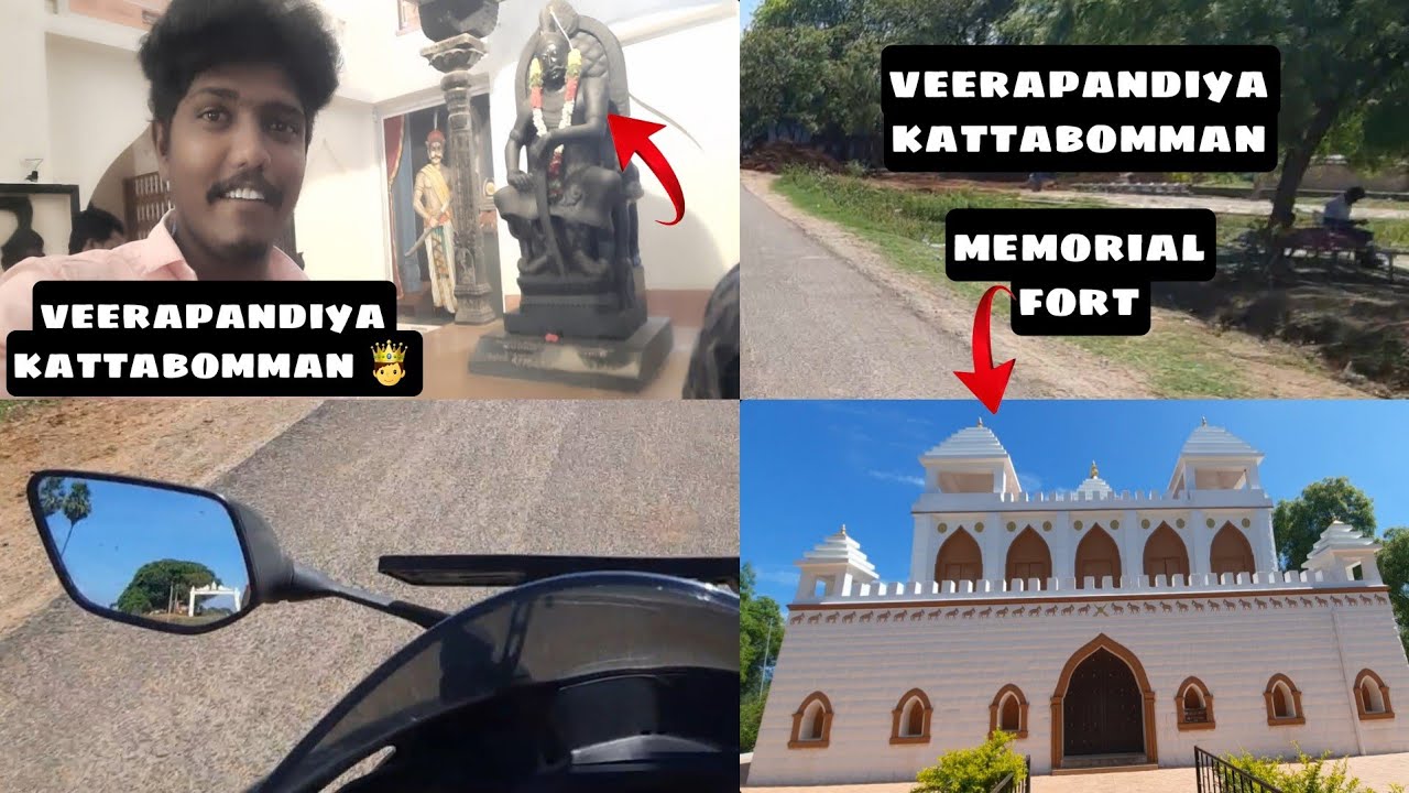 thoothukudi to panchalankurichi | veera pandiya kattabomman | memorial ...
