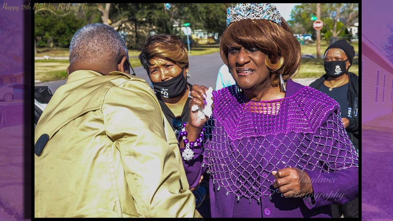 Celebrating 75 years of the life for Barbara Bryant💜🎬 - YouTube