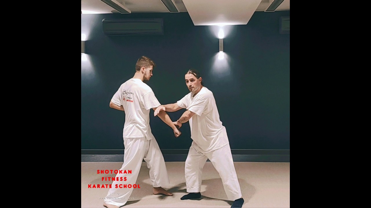 Training self defense techniques through Shotokan Karate (Chinte) Usu ...
