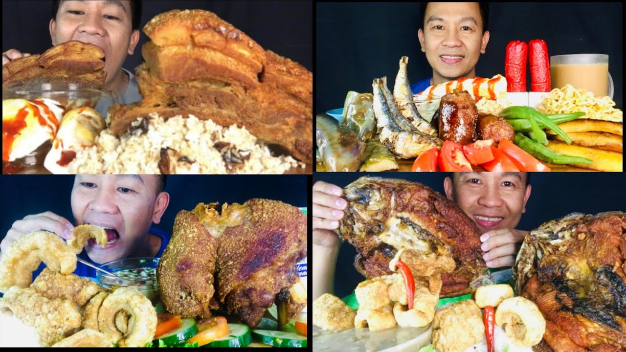 MUKBANG COMPILATION @GENHENkapares FILIPINO FOOD PINOY MUKBANG - YouTube