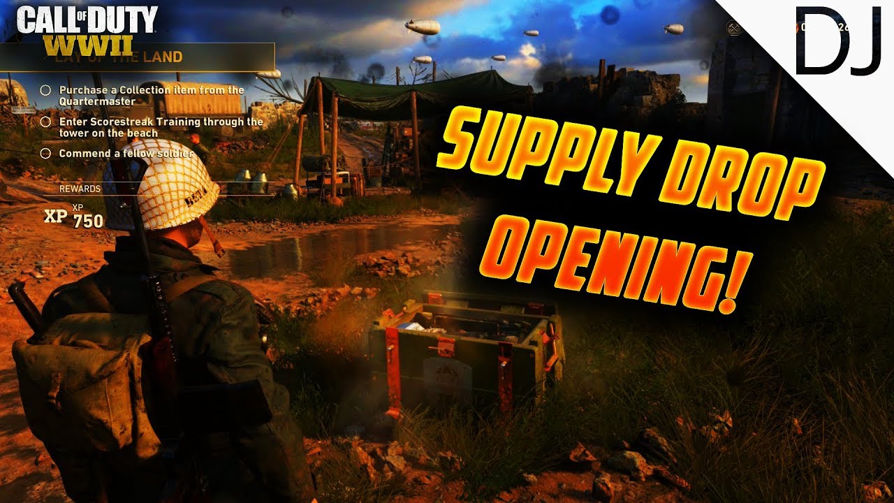 *NEW* Call of Duty WW2 Supply Drop Opening + Heroic Item! [COD WW2 ...