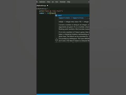 How to Create Multiplication Table with Python | SOFTWARE - YouTube