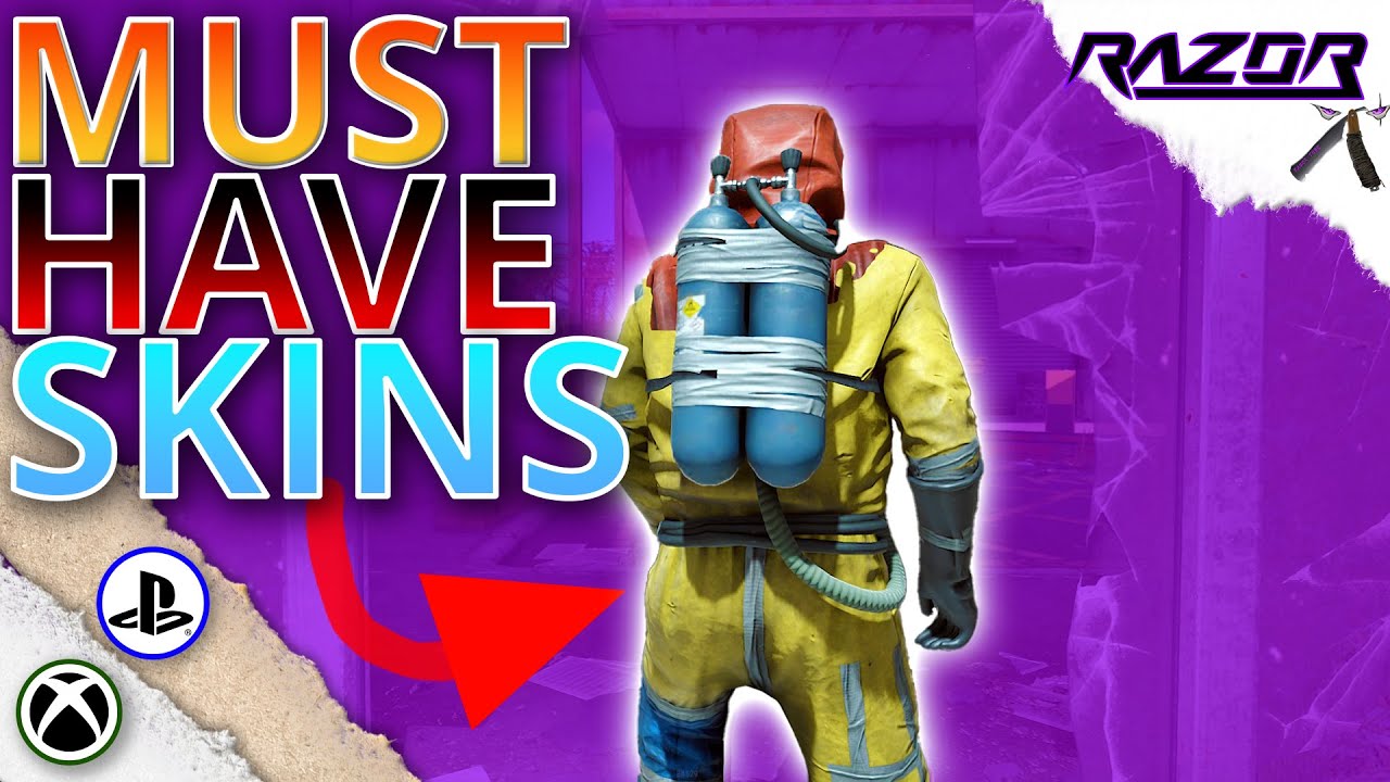 MUST-HAVE! Top-Tier Custom SKINS for your Rust Console Server! PS4 XBOX ...