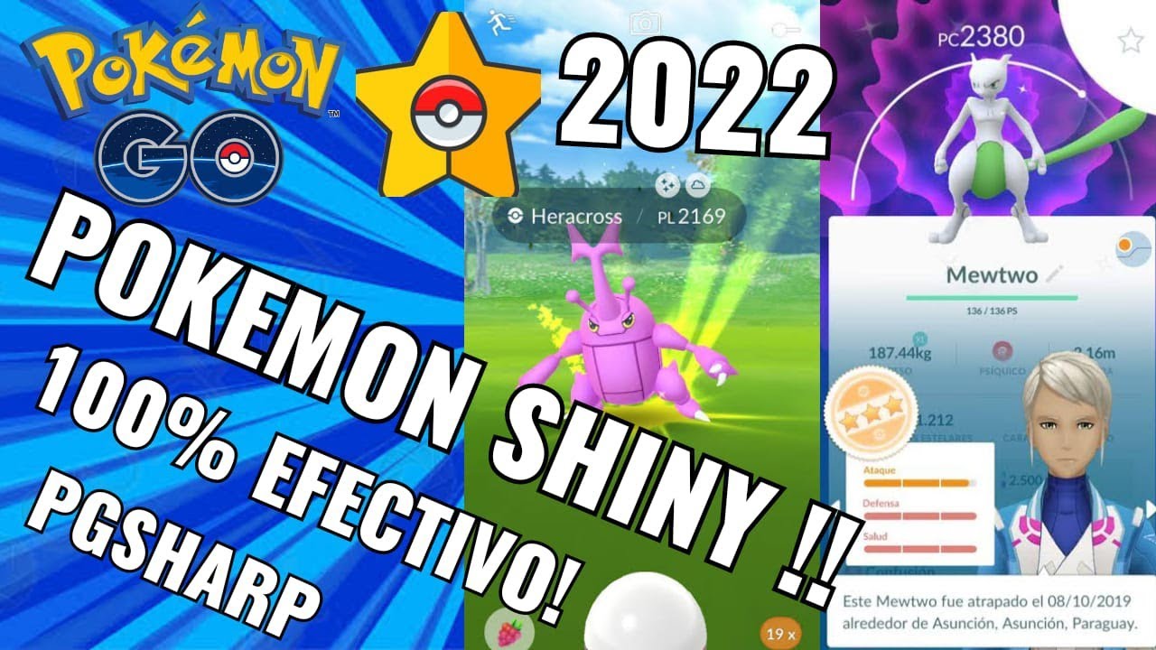PGSHARP SHINY RADAR - COMO ENCONTRAR SHINY 100% EFECTIVO!! 🌟[Pokémon Go ...