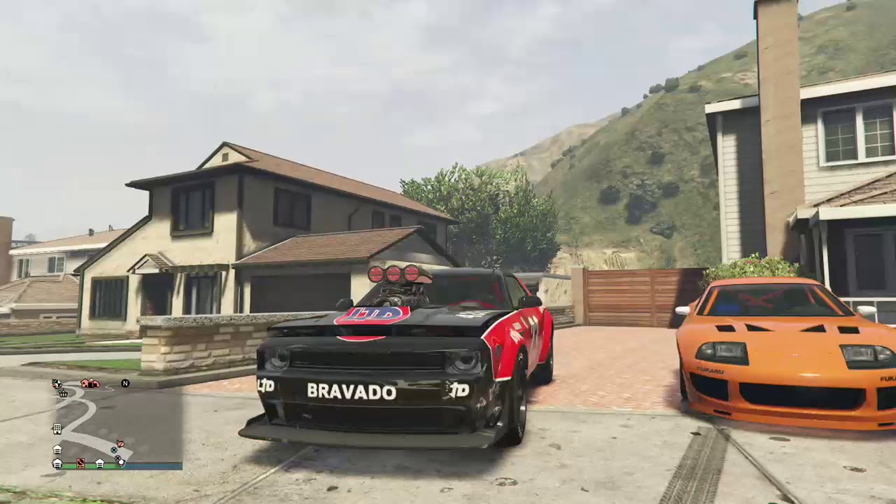 GTA 5 car show - YouTube