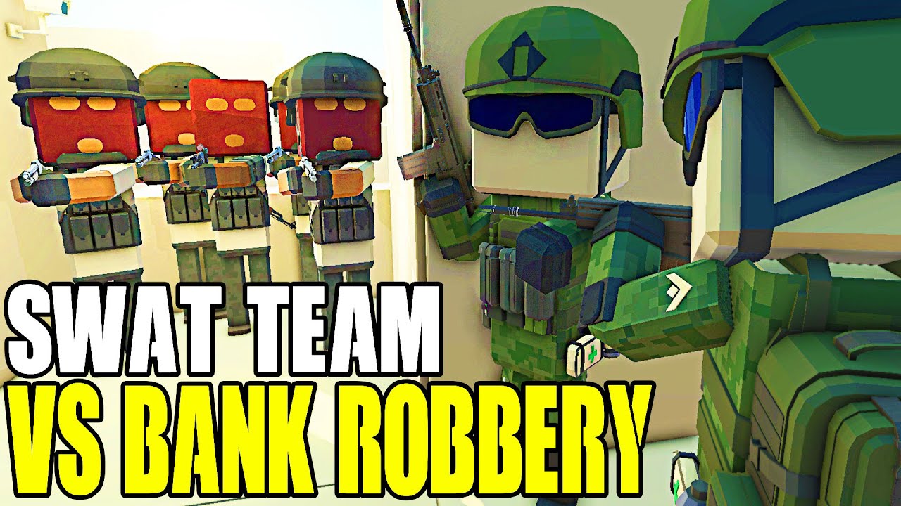 Can Bank Robbers Hold VS SWAT TEAM Mobilization?! - Ancient Warfare 3 ...