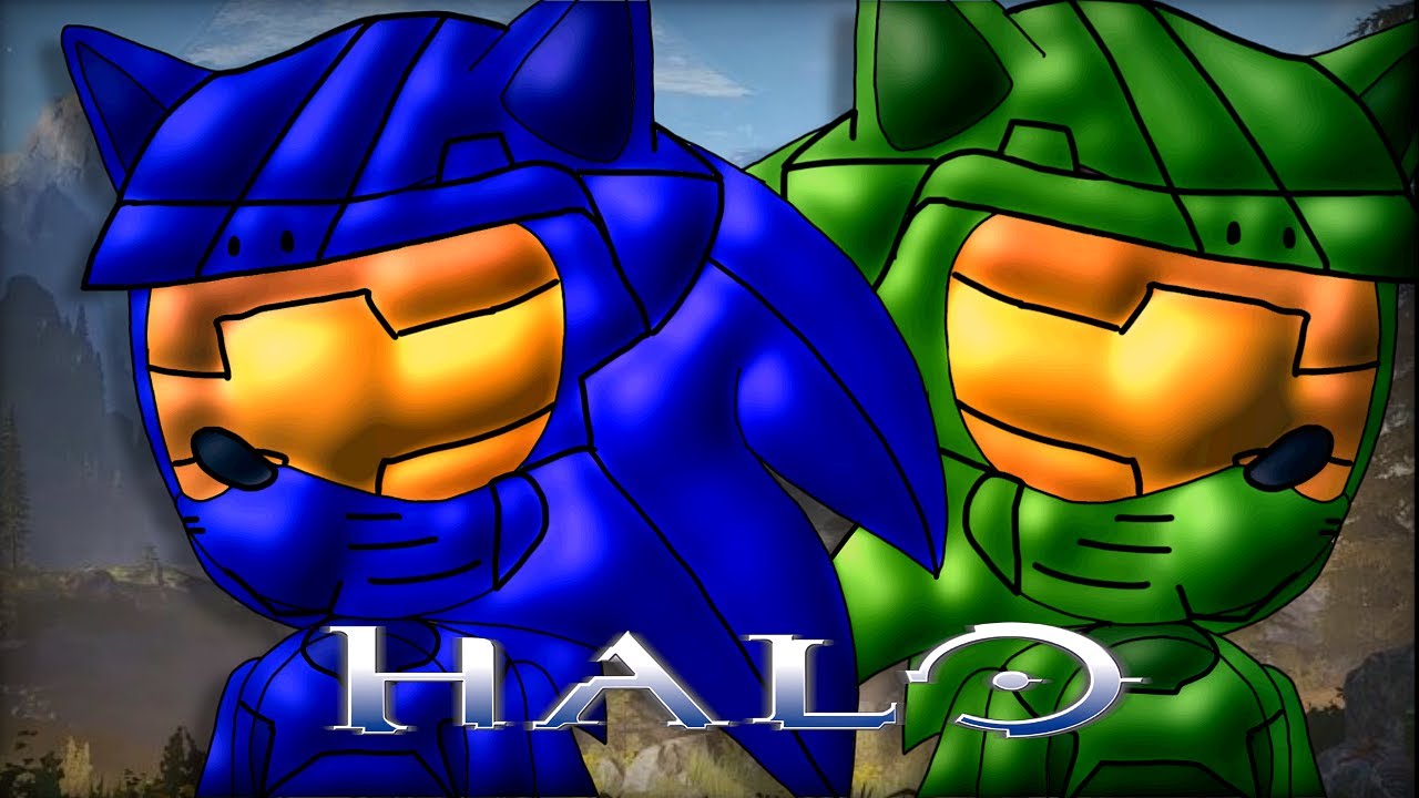 SONIC AND SCOURGE PLAYS HALO PART 1 ON THE HOGGER - YouTube