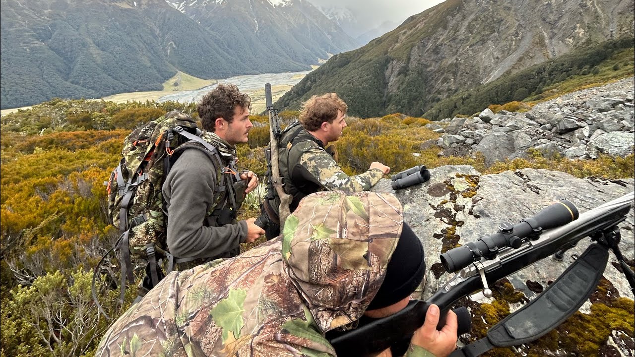 Part 2 south island tahr hunt - YouTube