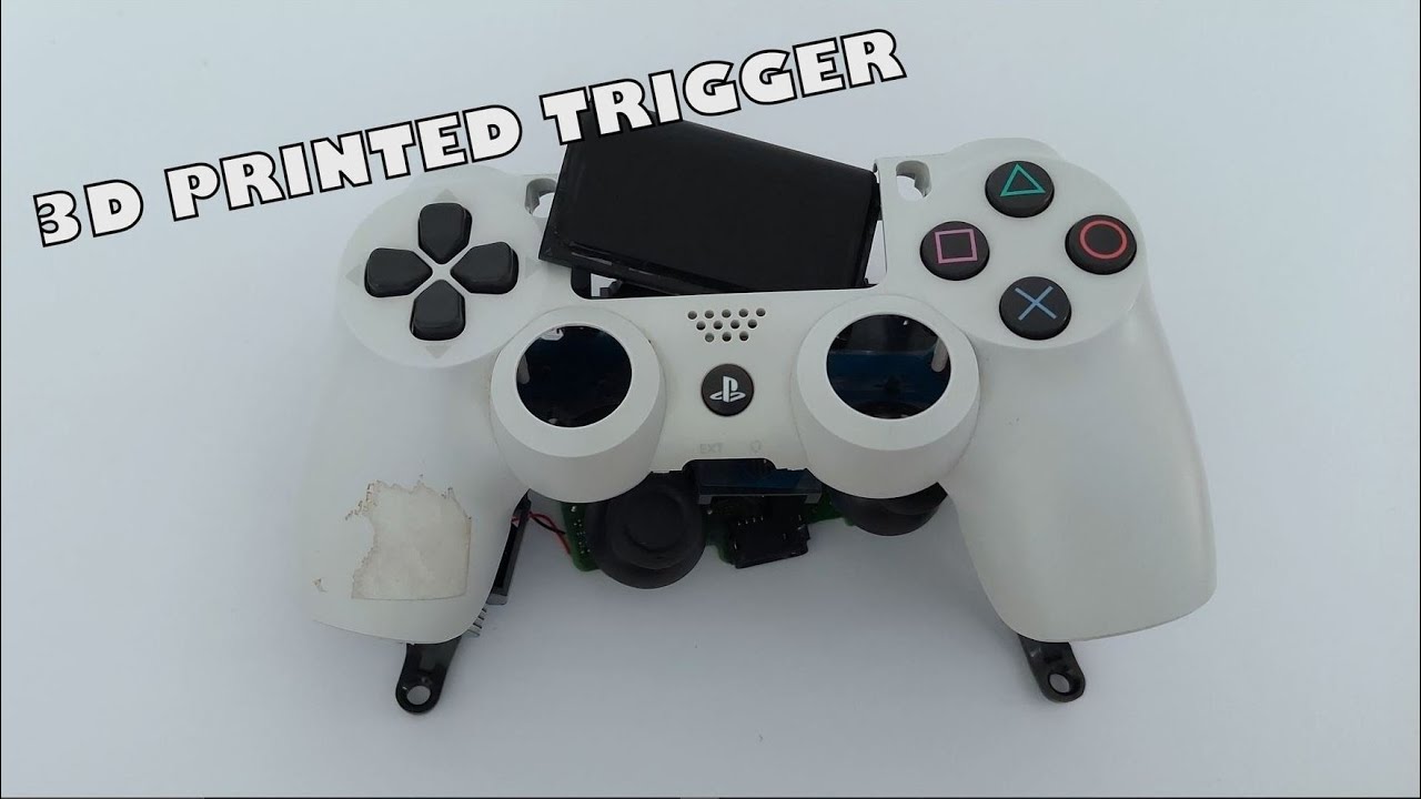 Restoration 3D Trigger Print and Repair Broken PS4 DualShock Controller ...