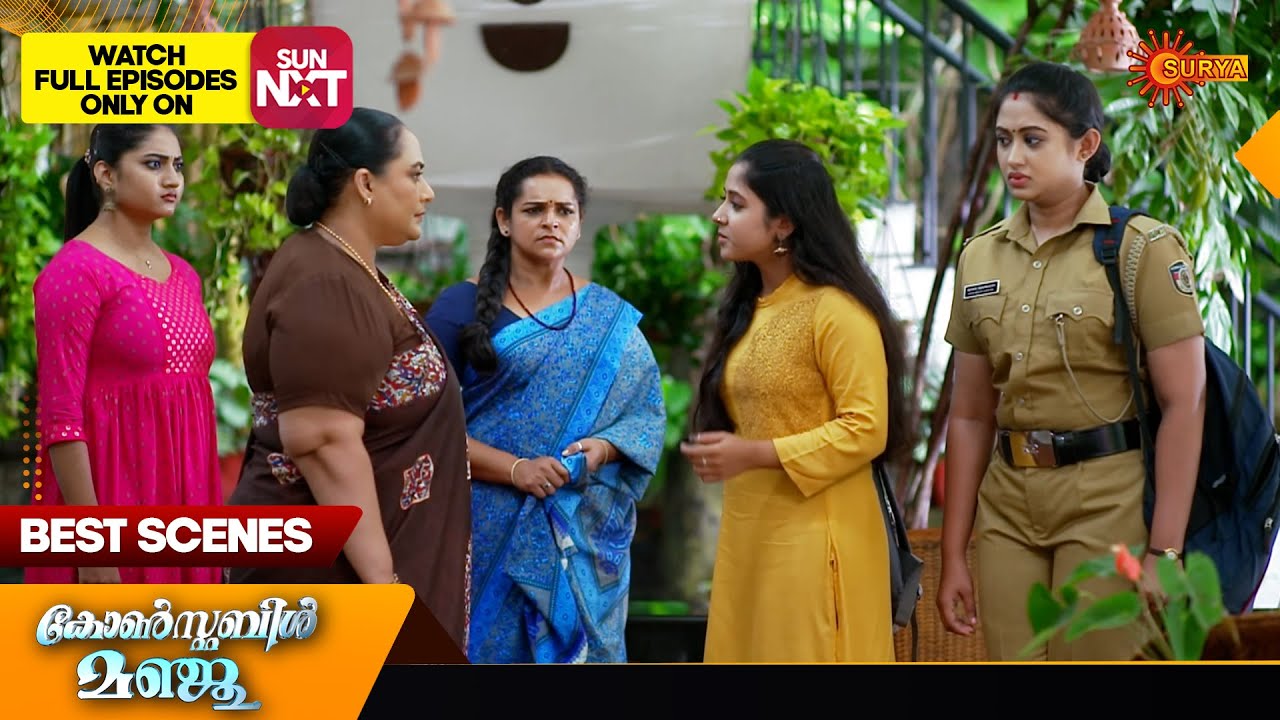 Constable Manju - Best Scenes | 25 August 2024 | Surya TV Serial - YouTube