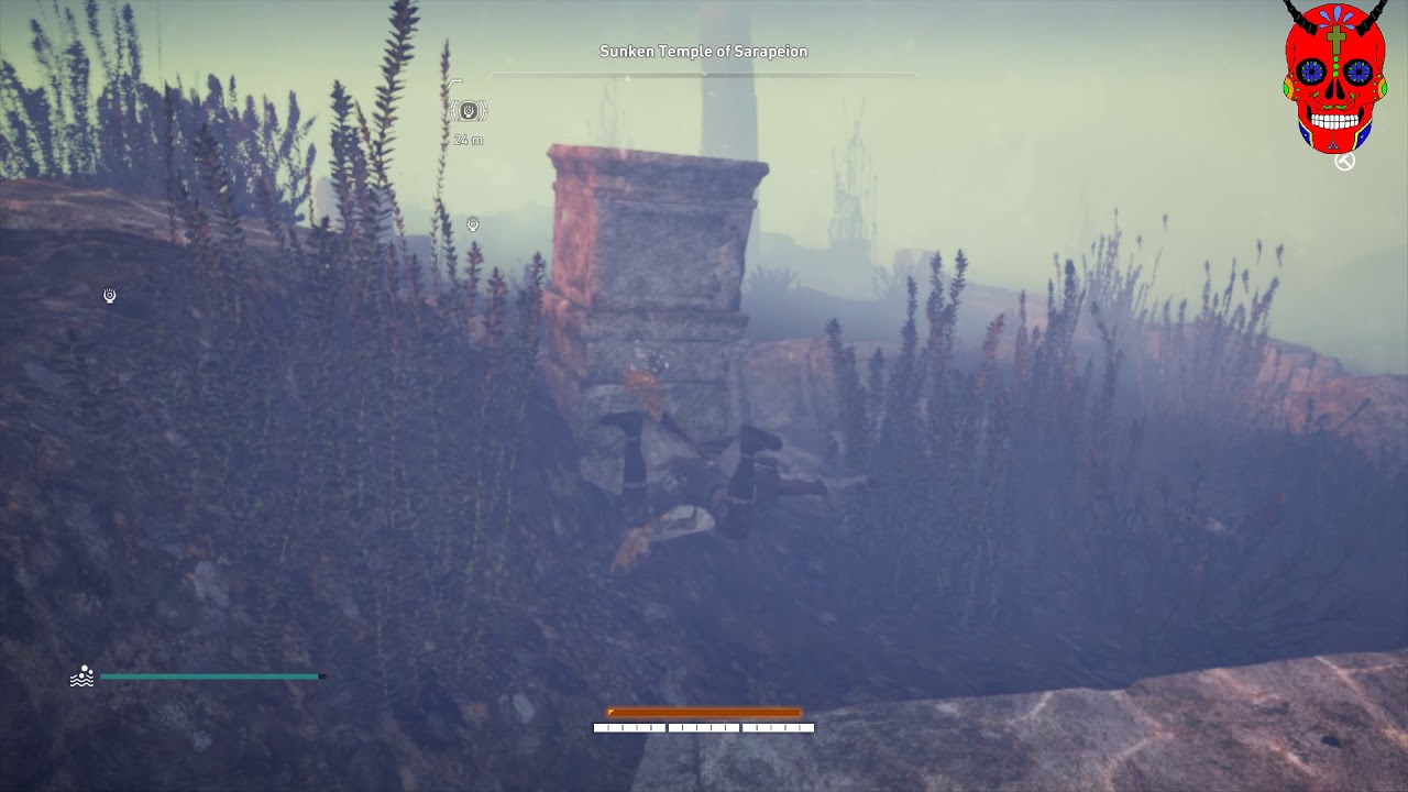 AC Origins Sunken Temple of Sarapeion Loot Treasure Locations - YouTube