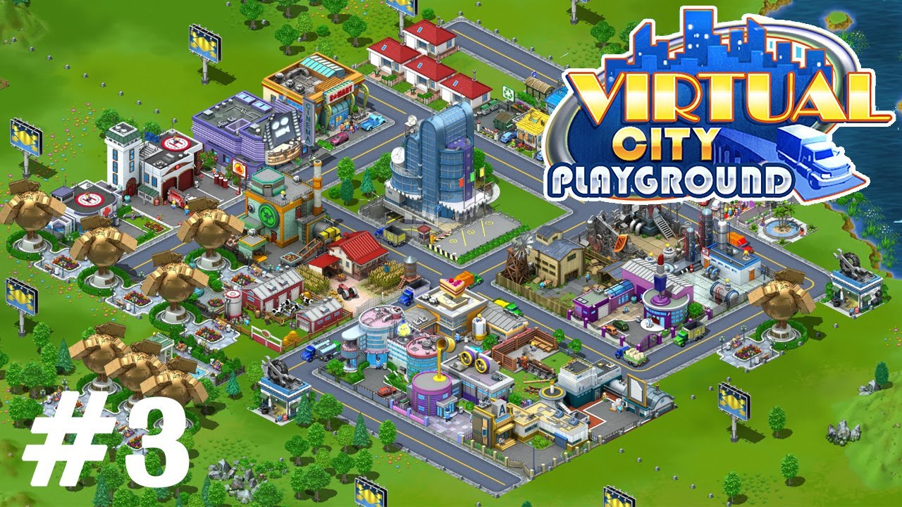 Virtual City Playground #3 - Population and Expansion - YouTube