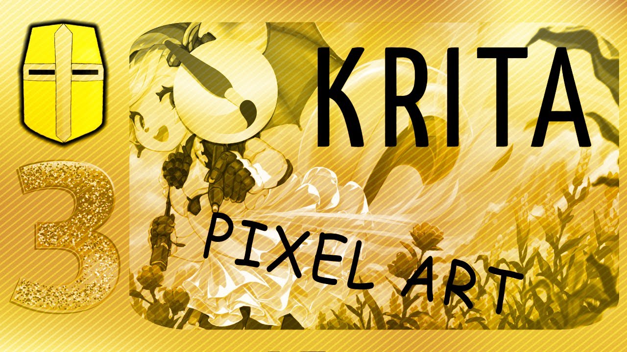 Krita Pixel Art 3 (Sprite for Pkmn Infinite Fusion) - YouTube