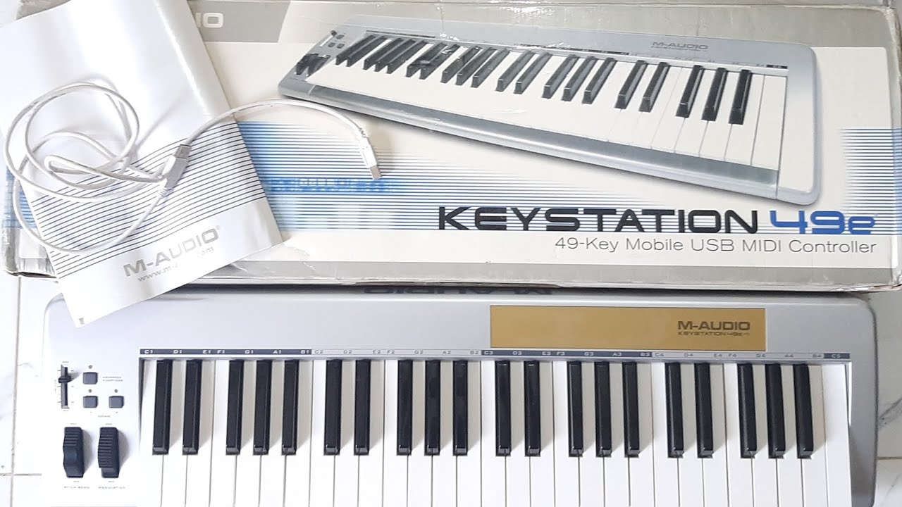 m audio keystation 49e|m audio keystation 49e review - YouTube