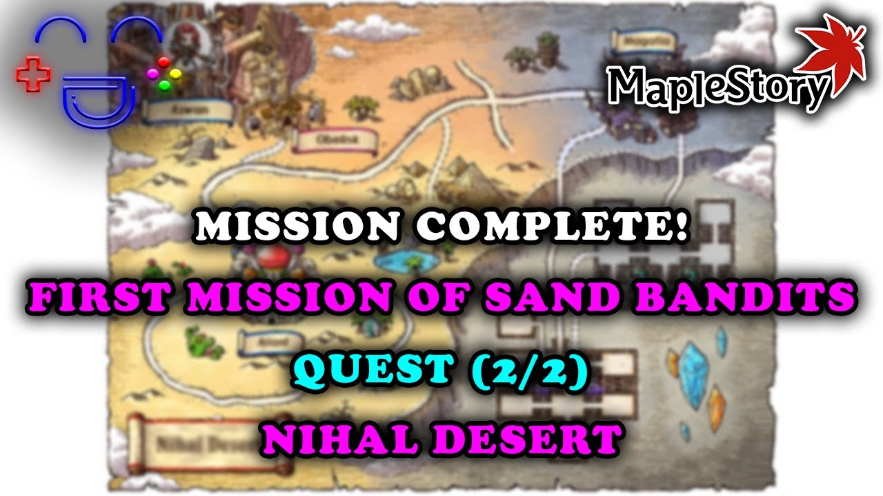 Mission Complete! | Nihal Desert | Maplestory Quest Guide - YouTube
