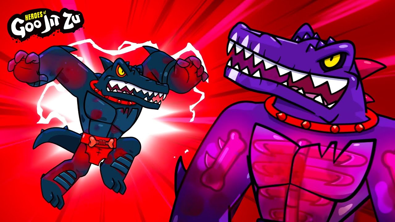 Gooing the Distance! | Heroes of Goo Jit Zu | Cartoons for Kids | Moose ...