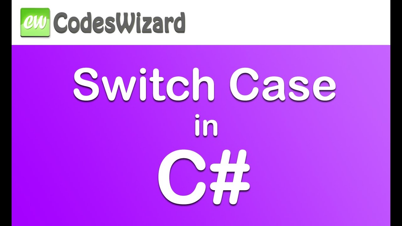 Control Statements In C Switch Case In C For Beginner Youtube