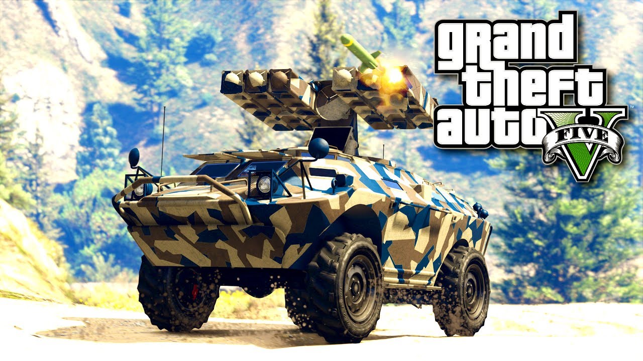 GTA 5 GUN RUNNING DLC : INSANE MILITARY VEHICLES! (GTA 5 GUN RUNNING ...